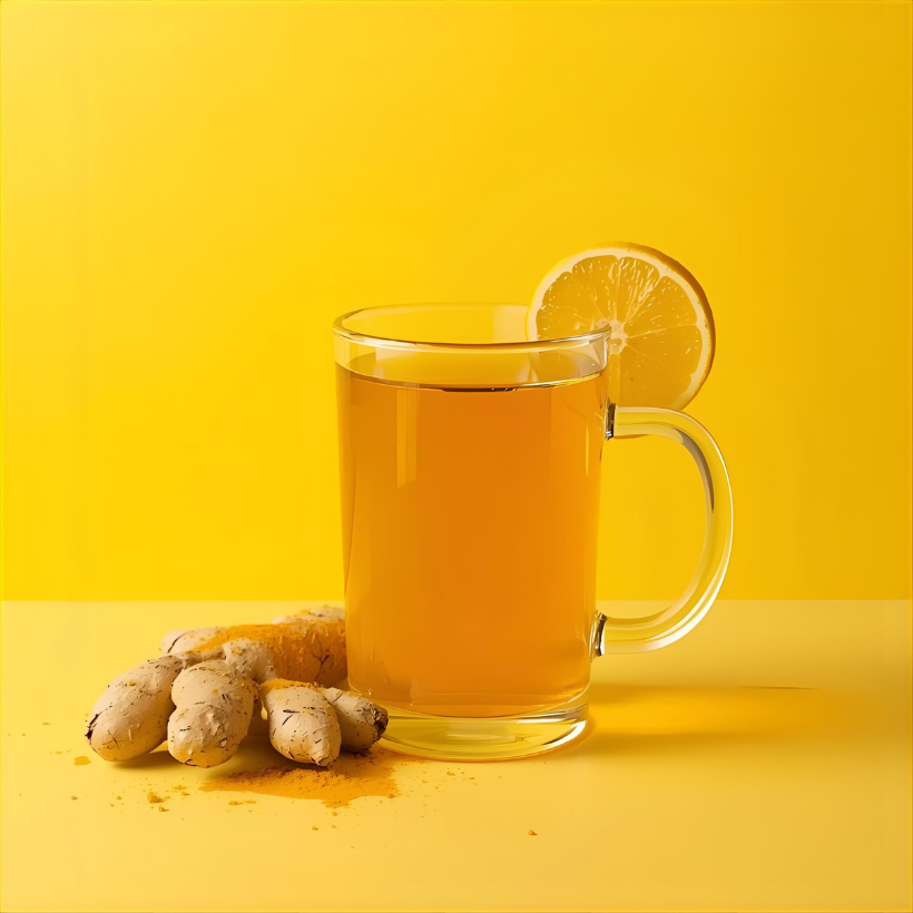 Turmeric & Ginger Golden Brew – Naugh-Tea Brews